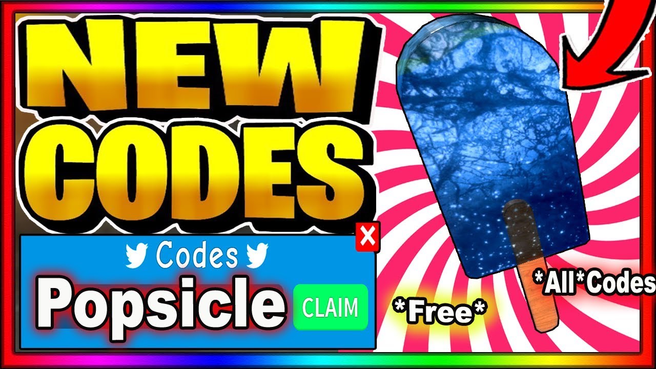 ALL NEW CODES 2020! Roblox Popsicle Simulator 🍡 - YouTube
