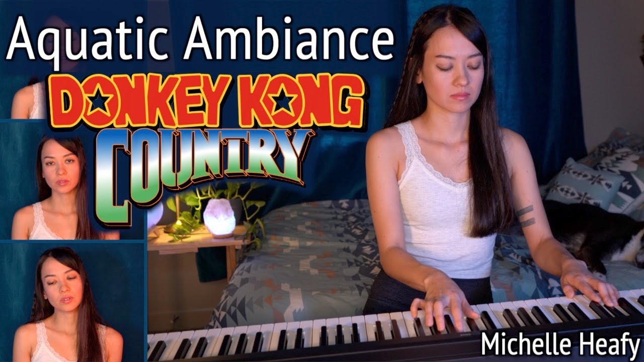 Aquatic Ambiance (Donkey Kong Country) Cover | Michelle Heafy - YouTube