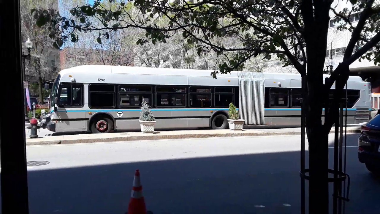 MBTA Silver Line SL4 New Flyer Xcelsior XDE60 at Washington Street ...
