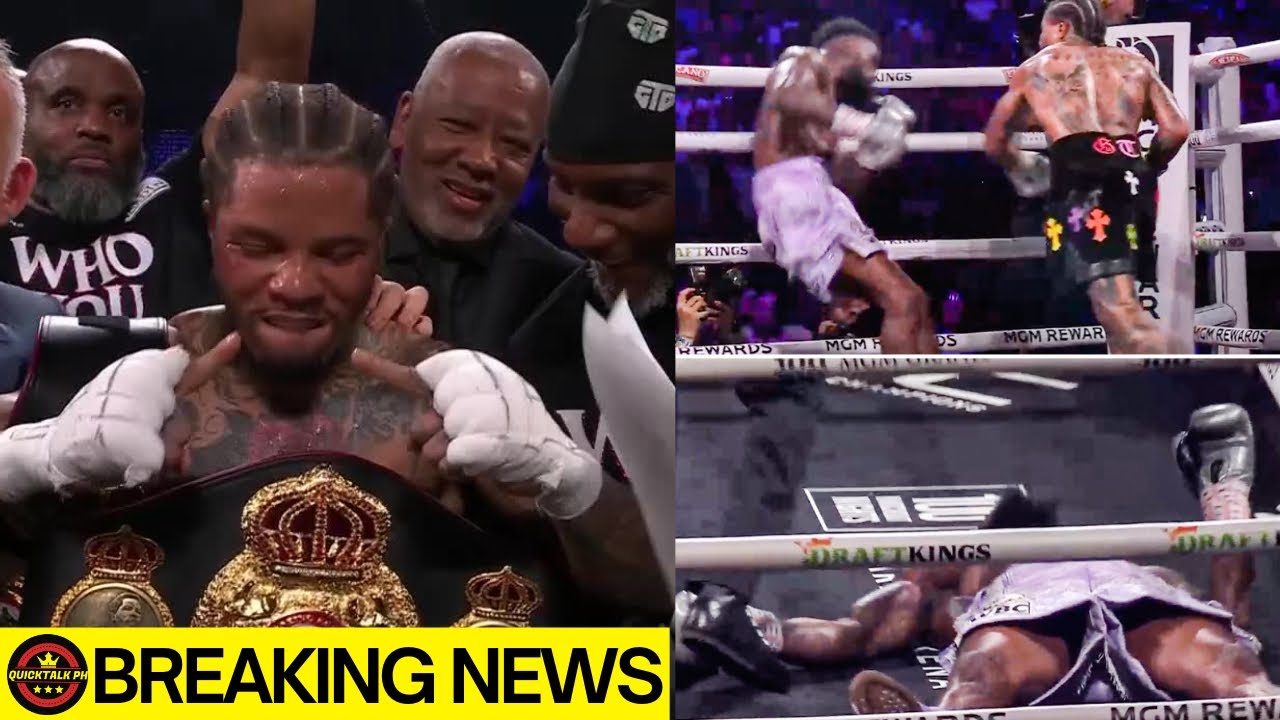 Tank Davis Destroys Frank Martin in 8th Round Knockout - YouTube