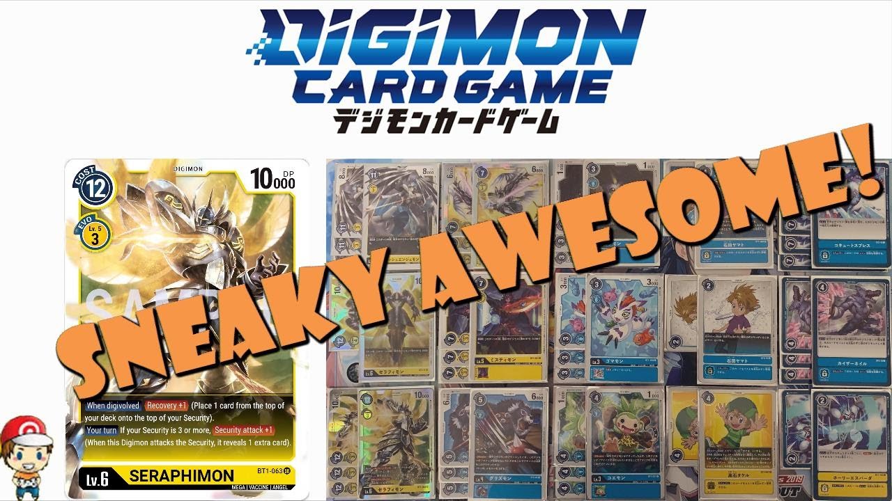 The Blue / Yellow Digimon TCG Deck is Sneaky, Awesome! - YouTube