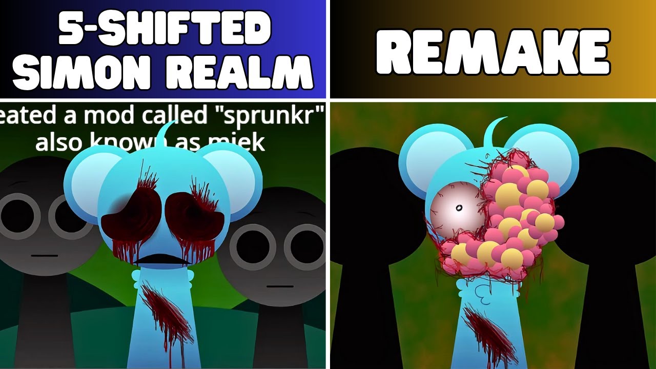 Incredibox Sprunki 5-Shifted Simon Realm – Original VS Remake: Which ...