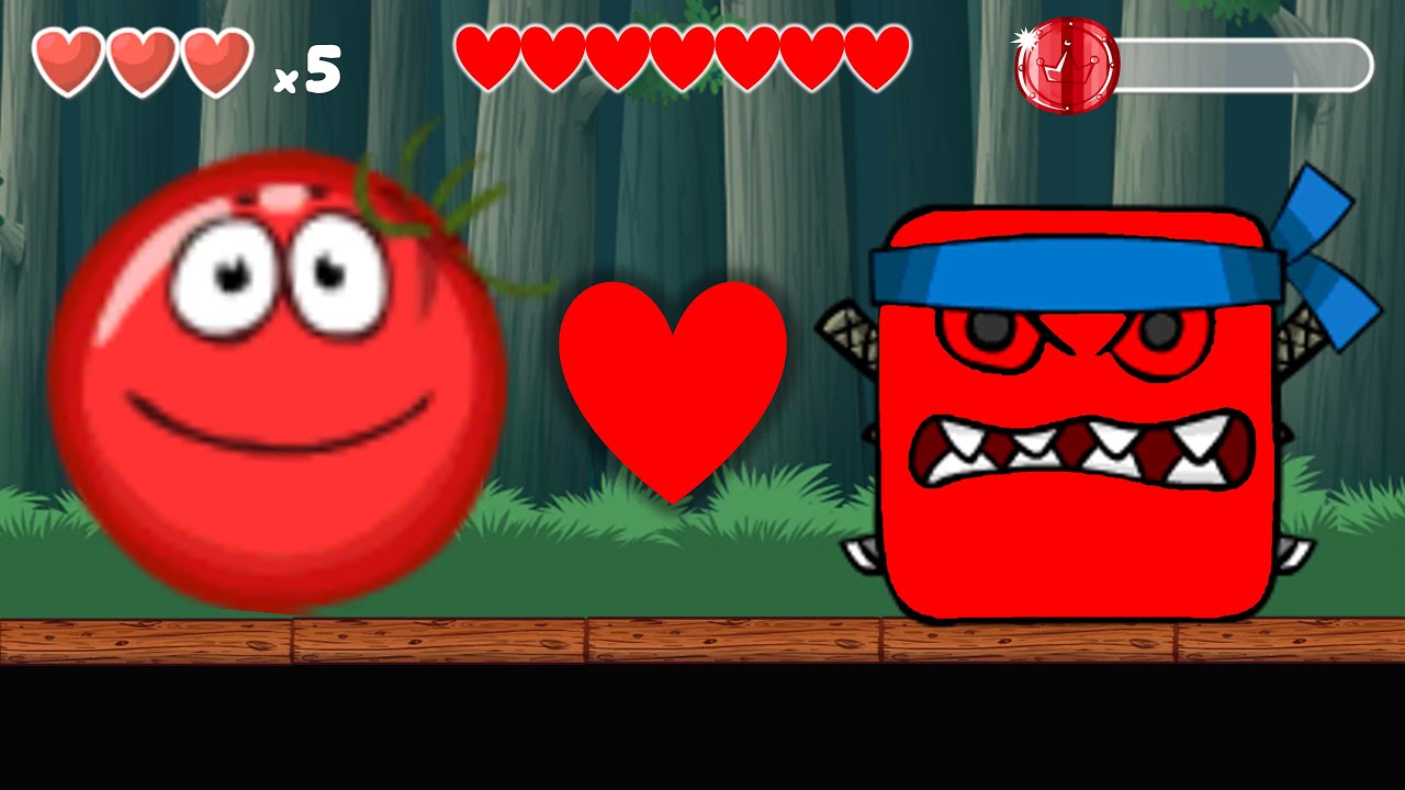 Tomato Ball vs Red Ninja Boss - All Levels - Desert Hills - Tomato Ball ...