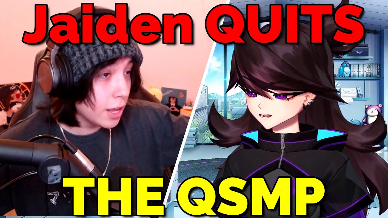 Quackity Responds to JaidenAnimations QUITTING THE QSMP - YouTube