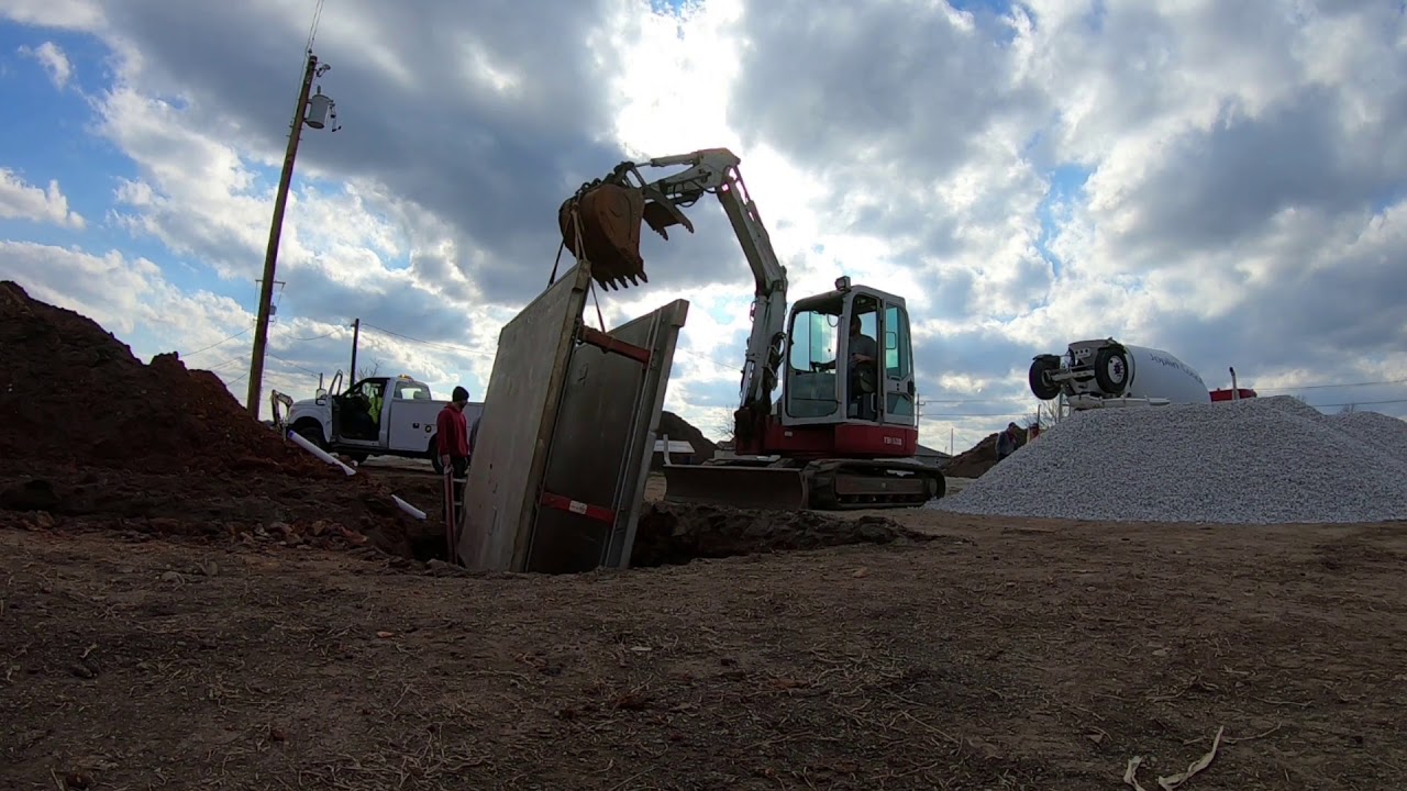 Finishing The Last Sewer Main Tap - YouTube