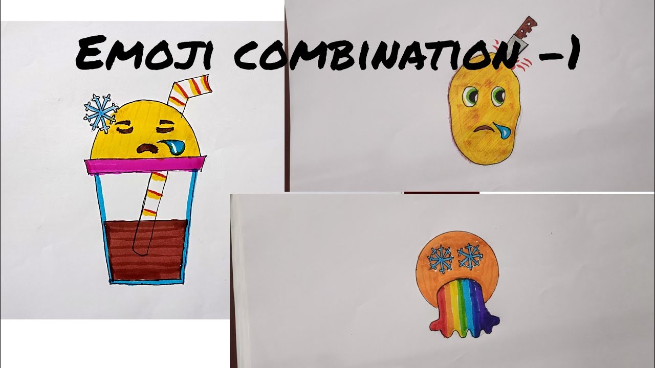 Emoji combination 1 😱 - YouTube