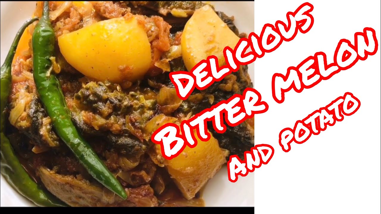 How to make easiest vegetable curry of ALU KARELY. (Versatile foodie ...