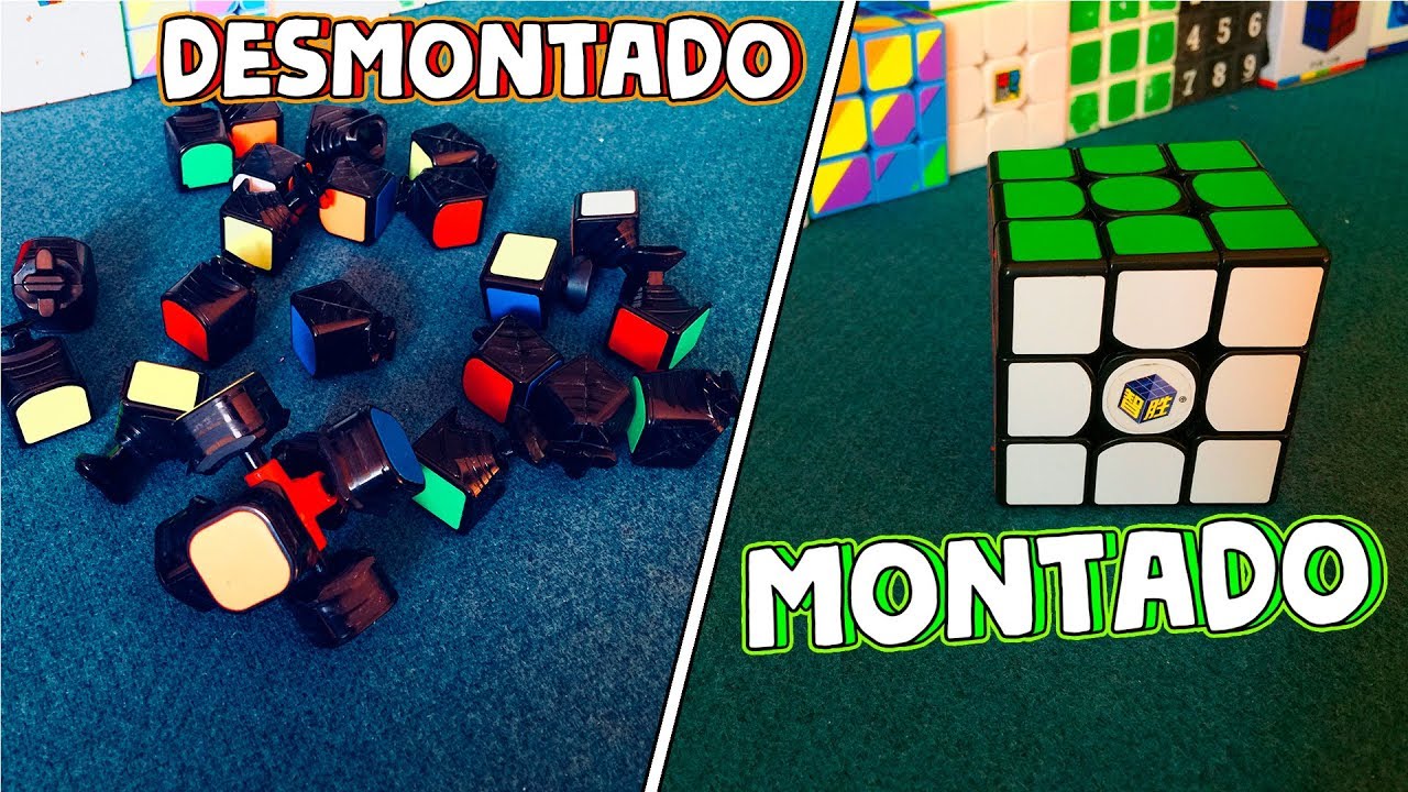 Como MONTAR y DESMONTAR Cubo De Rubik 3x3 - YouTube