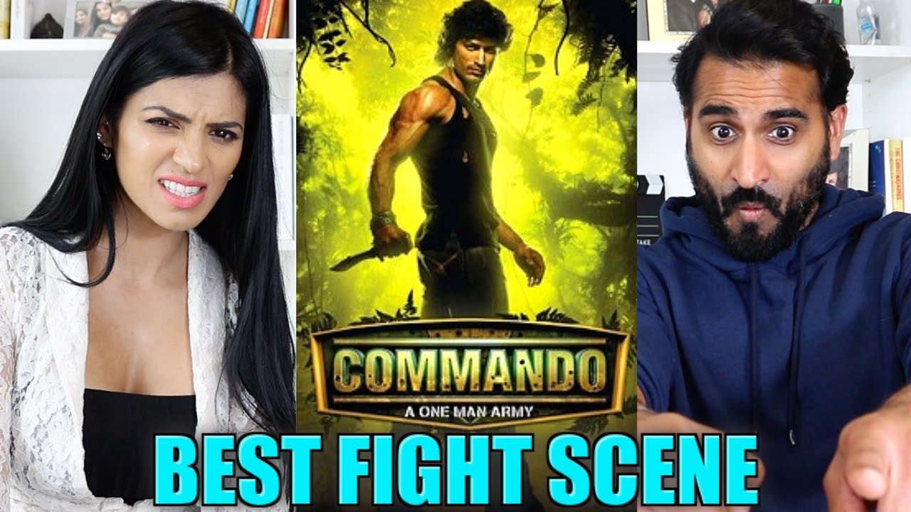 COMMANDO - A ONE MAN ARMY - BEST FIGHT SCENE REACTION!!! - YouTube