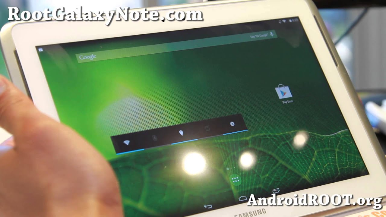 Omni ROM with Android 4.4.2 KitKat for Galaxy Note 10.1! - YouTube