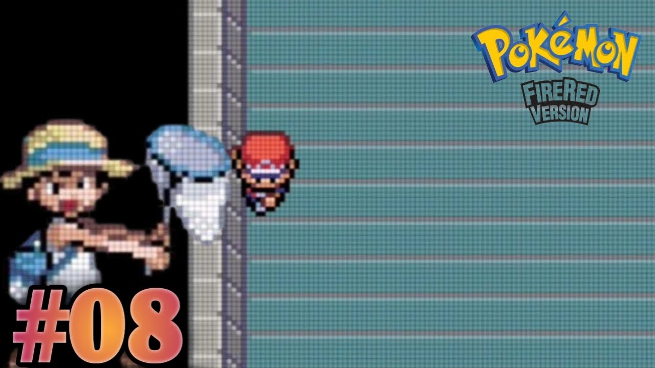 Pokemon : FireRed - Part - 8 - Underground path : Cerullean city ...
