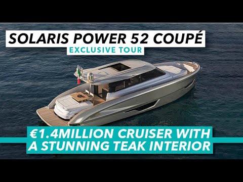 EXCLUSIVE: €1.4million cruiser with a stunning teak interior | Solaris ...