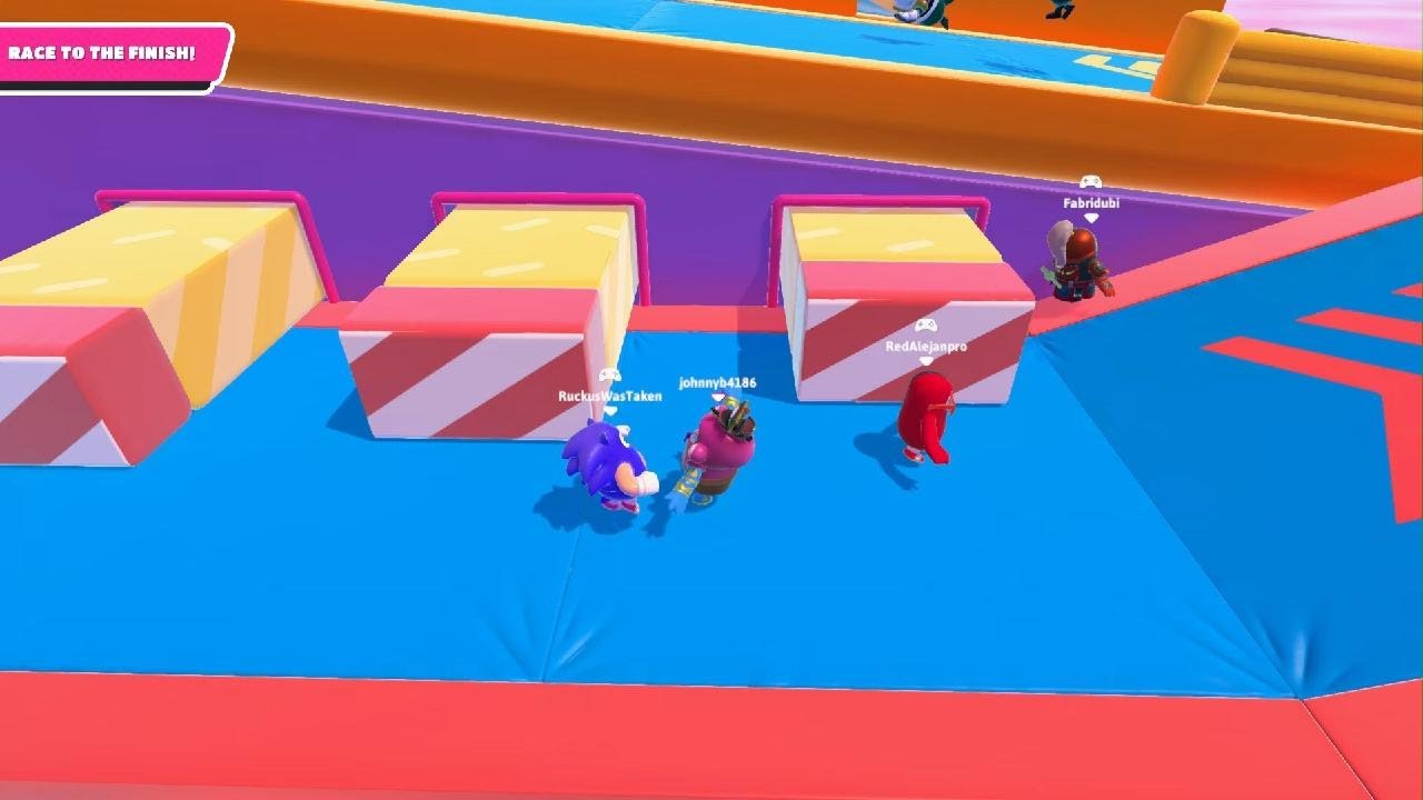 Fall Guys: Slime Climb - Sonic Really Goin' For It - YouTube