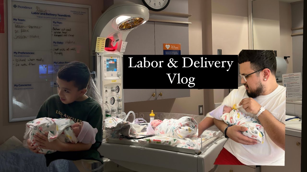 Labor & Delivery Vlog | Welcoming Our Baby Girl! - YouTube