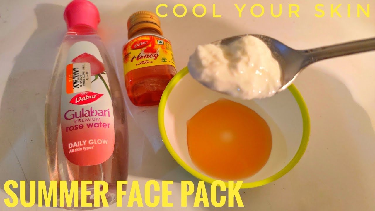 Summer Face Pack | Honey face pack for summer | face pack to get GET ...