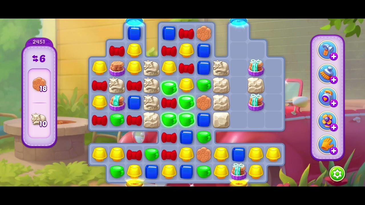 Homescapes Level 2451 Fail - YouTube