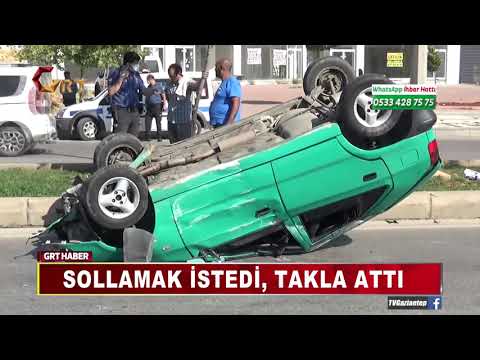 SOLLAMAK İSTEDİ, TAKLA ATTI