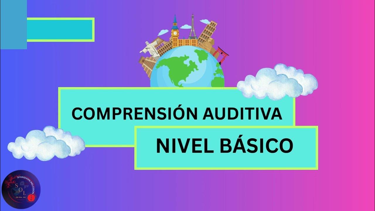 Listening Comprehension in Spanish Comprensión Auditiva en espanol ...