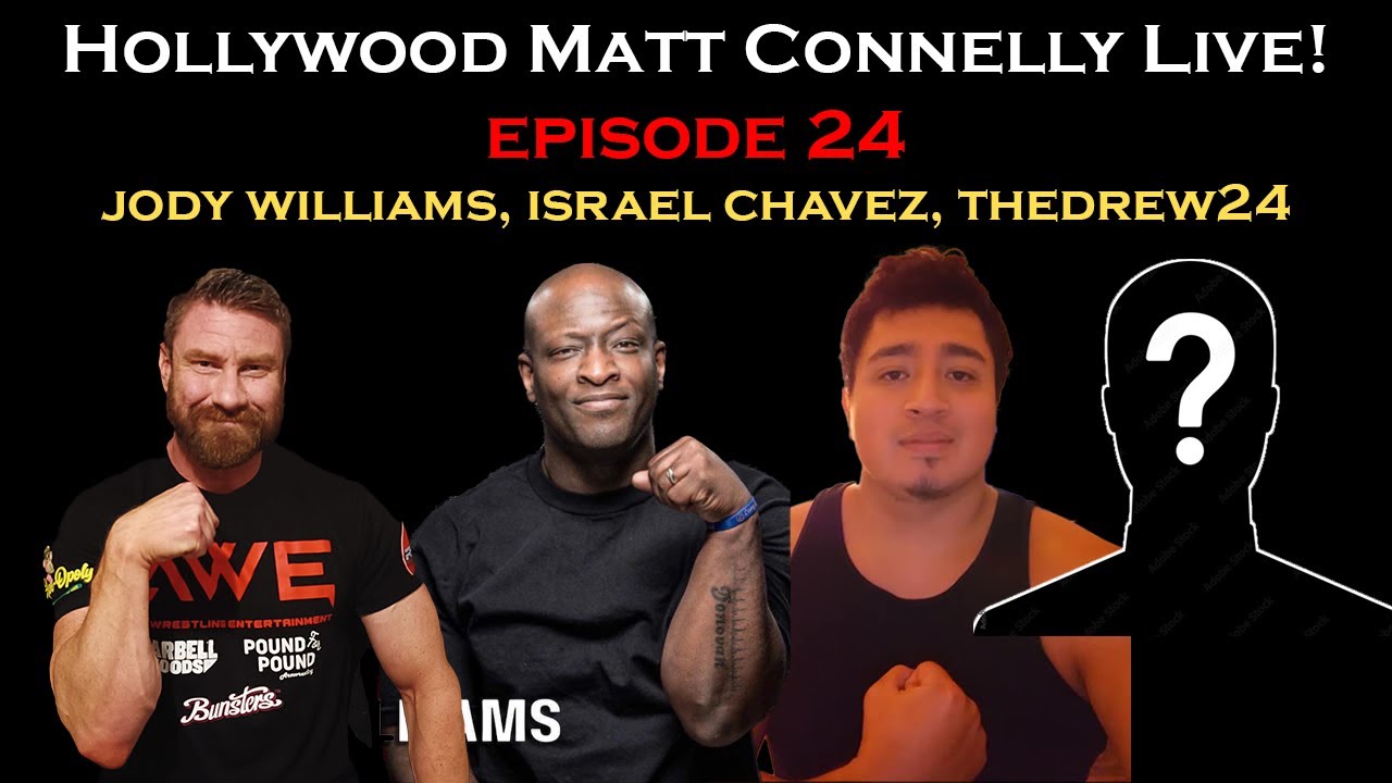 Hollywood Matt Connelly Live! Episode 24 Jody Williams, Israel Chavez ...