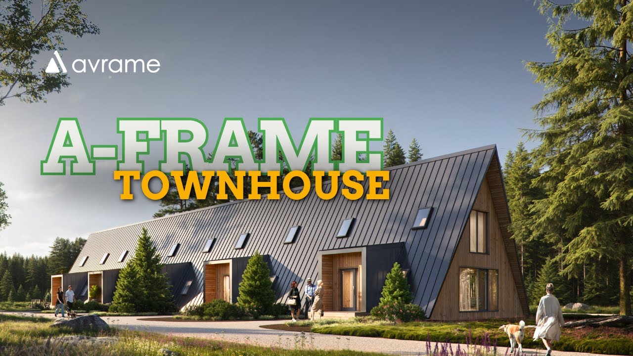 Avrame's A-frame Townhouse - YouTube