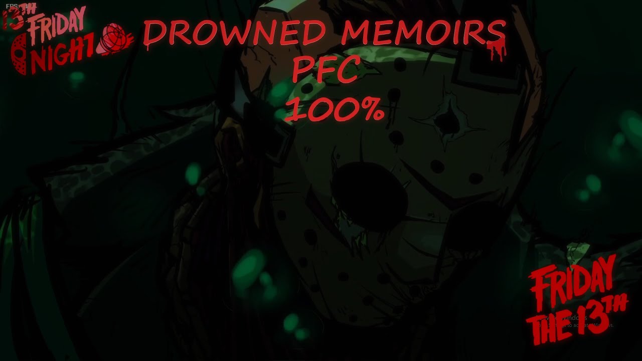 FNF DROWNED MEMOIRS PFC 4K - 13TH FRIDAY NIGHT - YouTube