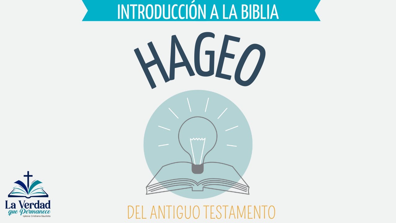Lección 38: Hageo | Introducción a la Biblia - YouTube