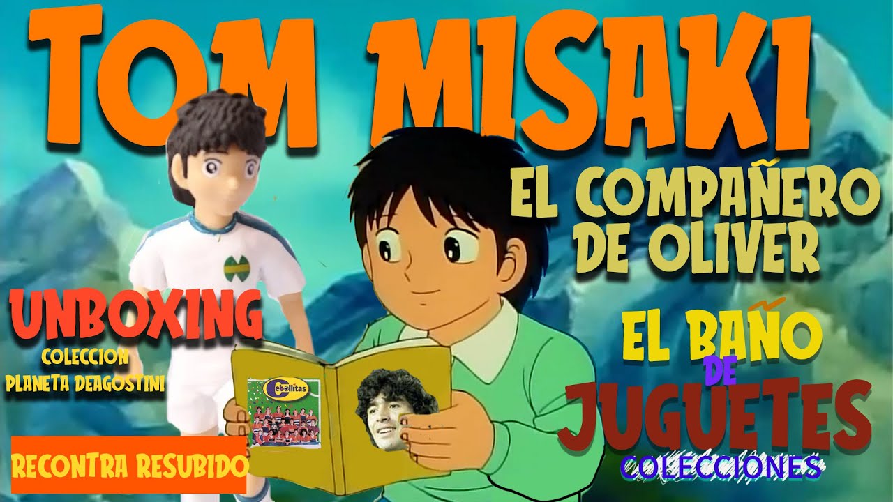 TOM MISAKI #3 coleccion SUPERCAMPEONES ed. Planeta DeAgostini RESUBIDO ...