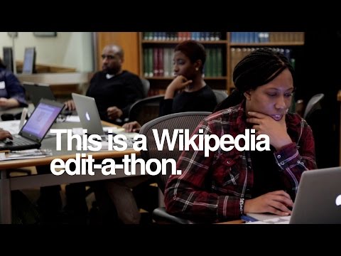 Wikipedia edit-a-thon: Black history & culture (New York City, USA)