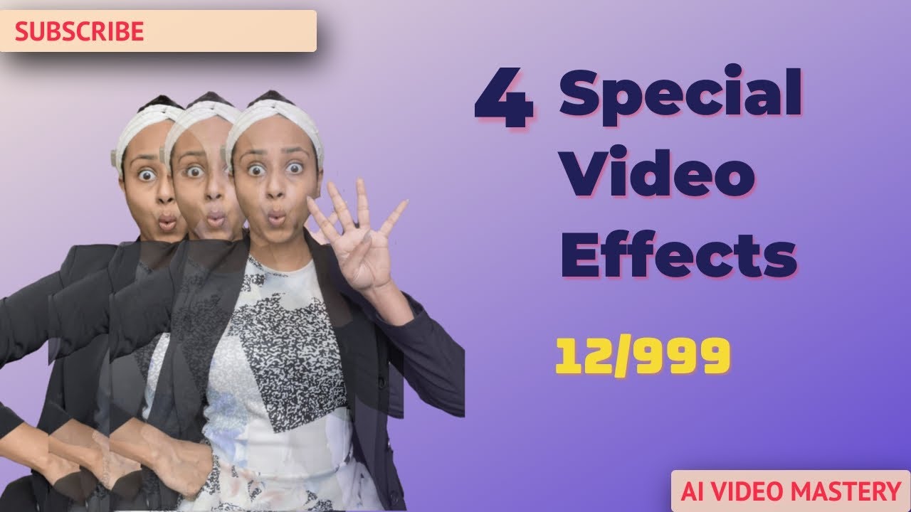 Top 4 Pro Special Effects and Tricks for Viral Video Making - YouTube