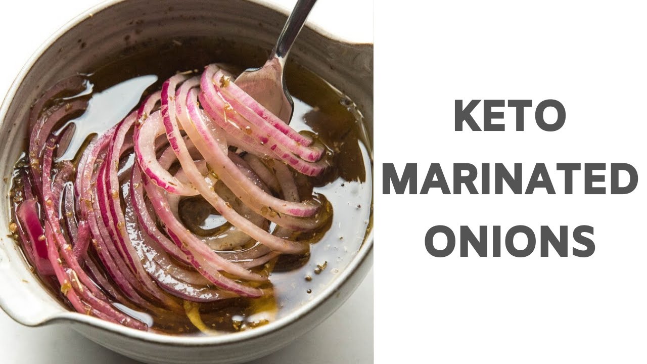 Whole30 + Keto Marinated Onions - YouTube