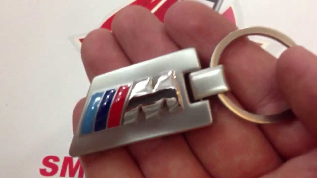 Брелок BMW M Carbon Key Ring Pendant 2013 - YouTube
