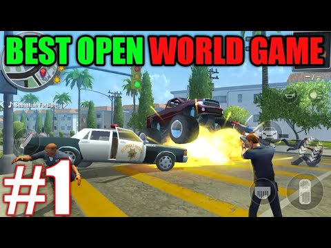 A NEW STARTING OF OPEN WORLD GAME || GANGS TOWN STORY - WALKTHROUGH ...