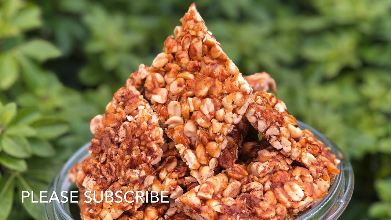 CINNAMON NKATE CAKE ( Brittle, Peanut bar) - YouTube