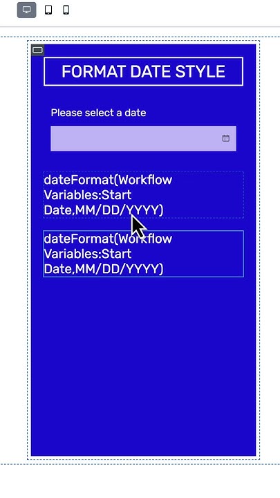 Customize date format with formula | Yeeflow #tutorial #workflow #yeeflow #designer - YouTube