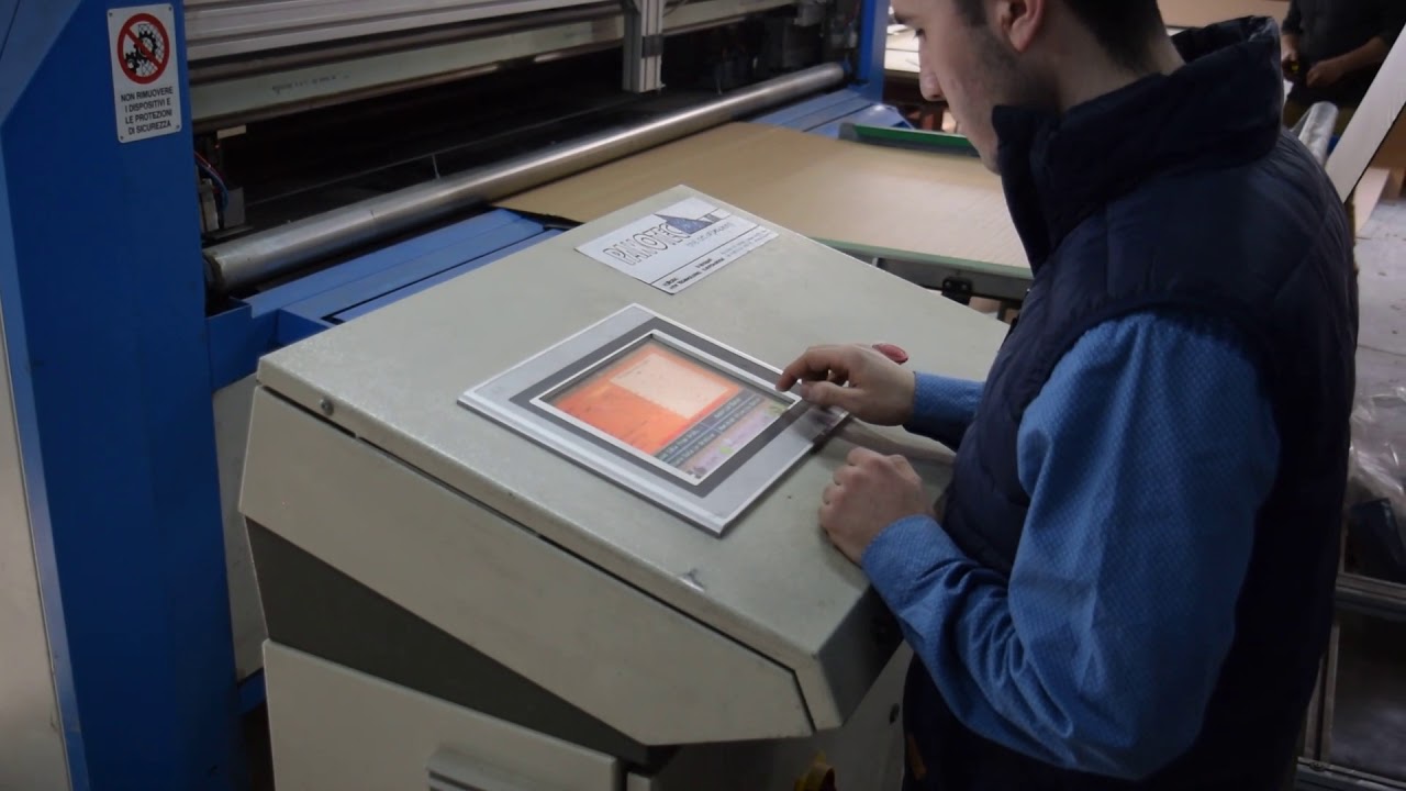 PANOTEC FLEX MODE 04 2.5 1CL Machine for Producing Cartons - YouTube
