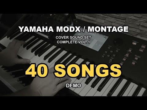 Yamaha Modx Montage Cover Sound Set Complete Vol. 1