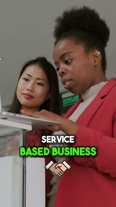 Why you should start a service-based business #shorts - YouTube