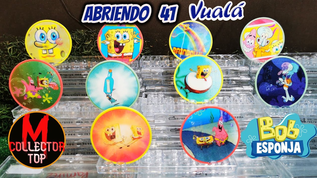 Completamos los 10 Caps de Bob Esponja de Vualá Sorpresa - YouTube