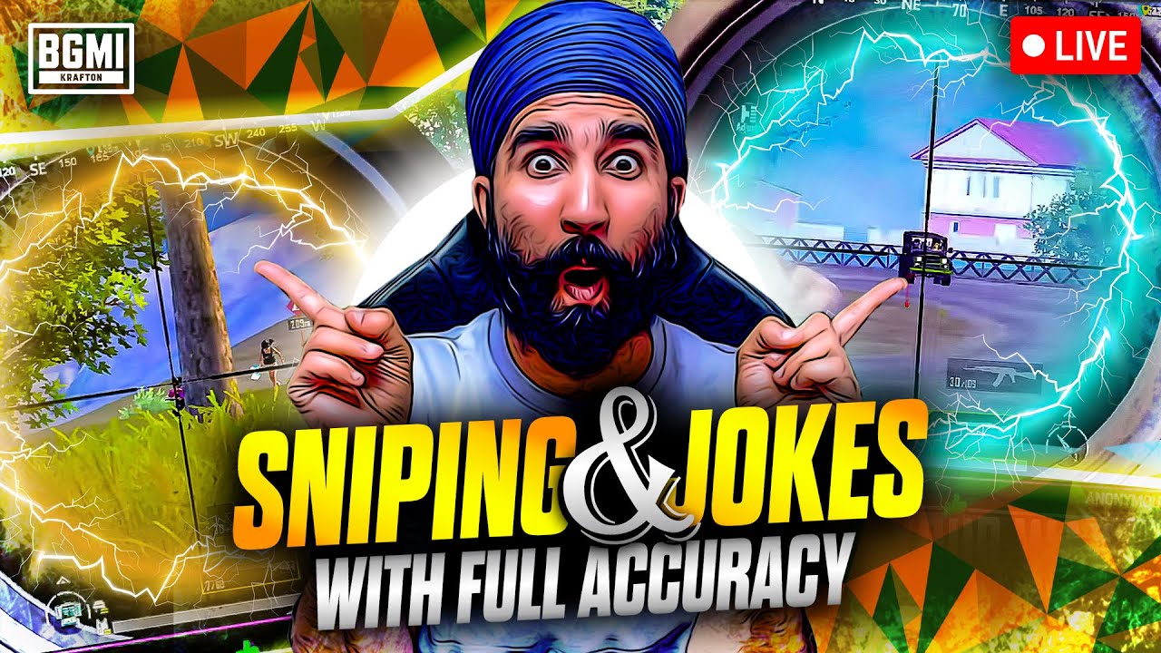 BGMI LIVE : SNIPING + CONQUEROR | GTXPREET PUBG LIVE | BGMI 3.5 UPDATE ...