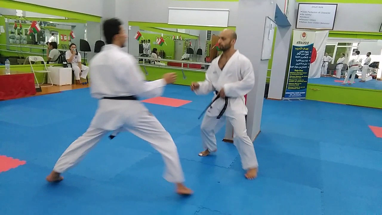 Ali Al-Raisi kumite notes part five - YouTube