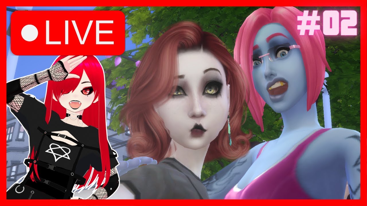 🔴[LIVE] The Sims 4 - Rebooting The Series! [Part 02][VTuber] - YouTube