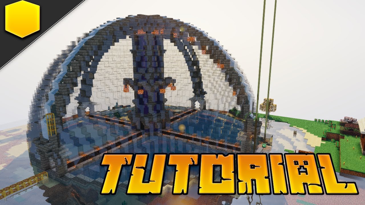 COMO HACER UN CÍRCULO PERFECTO EN MINECRAFT || COMO HACER UN DOMO EN ...