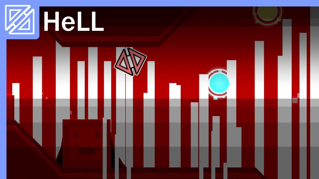 HeLL by Serponge (Medium Demon, 3 coins) [Geometry Dash] - YouTube