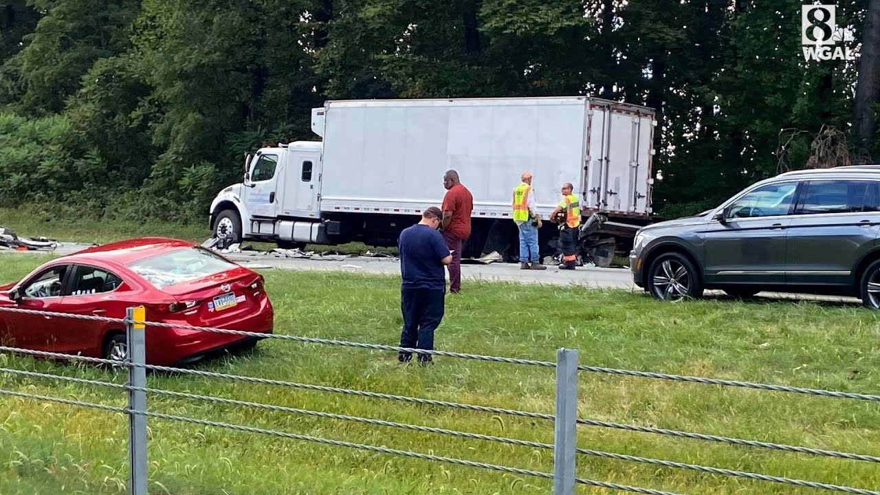 Photos from fatal crash scene on Route 222 in Lancaster County, Pa ...