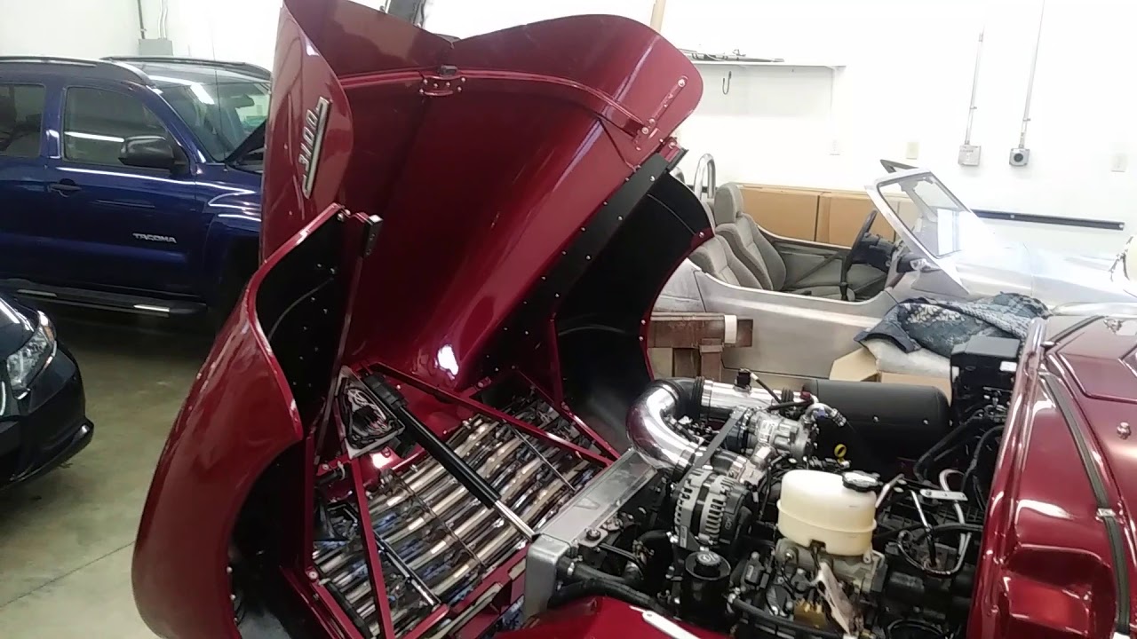 53 pickup tilt hood - YouTube