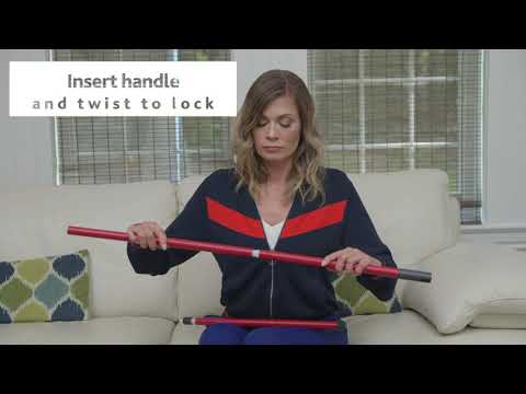How to assemble the Vileda 3-Piece Handle
