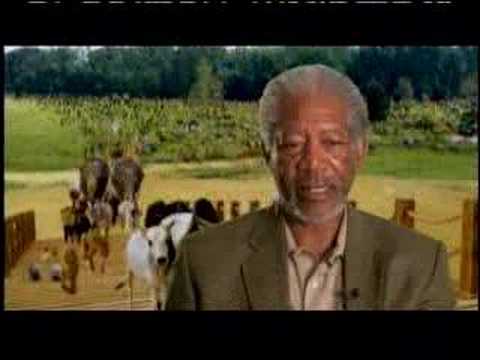 EVAN ALMIGHTY: Steve Carell's Water Character Ark - YouTube