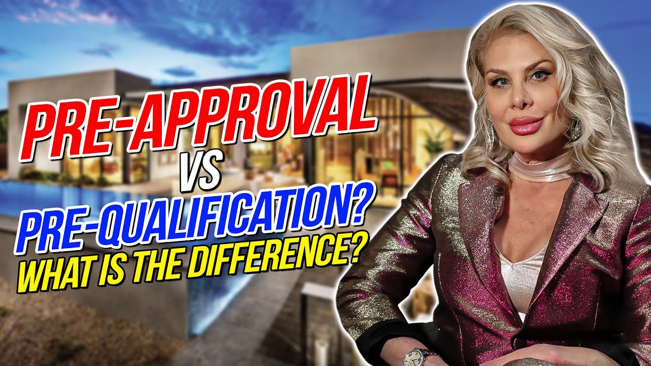 QUALIFYING FOR A LOAN-PREQUAL VS PREAPPROVAL - YouTube