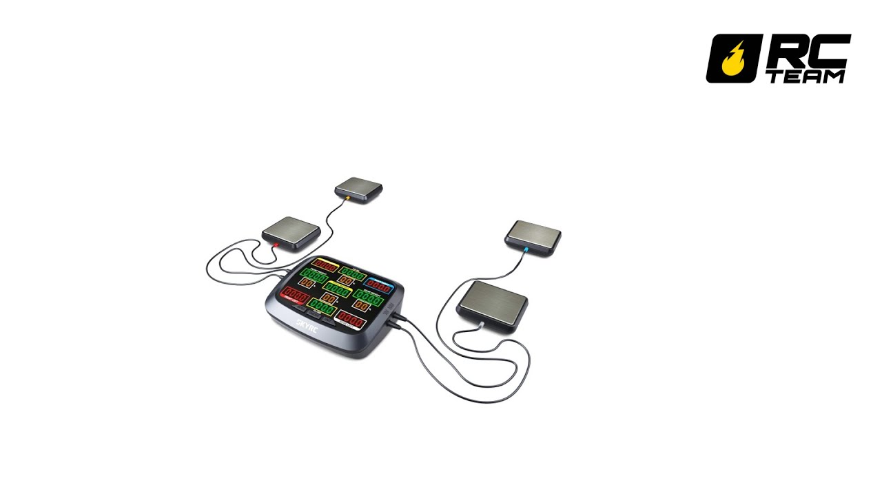 Balance 4 points SkyRC - YouTube