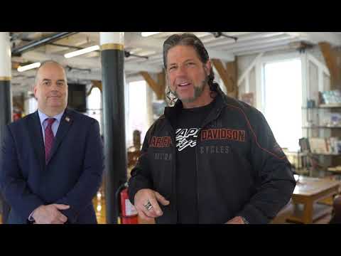 Senator Dan Champagne, Sean Gately EDC, & Toni Berlandy of Eversource ...